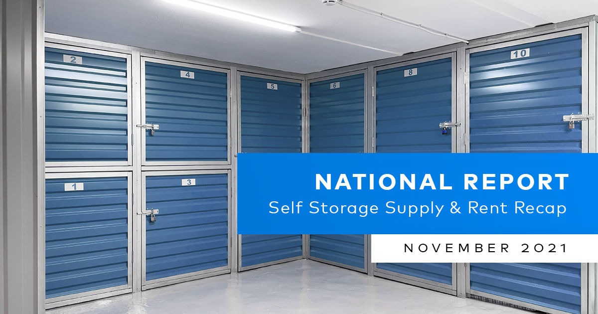 Self Storage Sector Street Rates Begin to Decelerate, Yardi Matrix ...