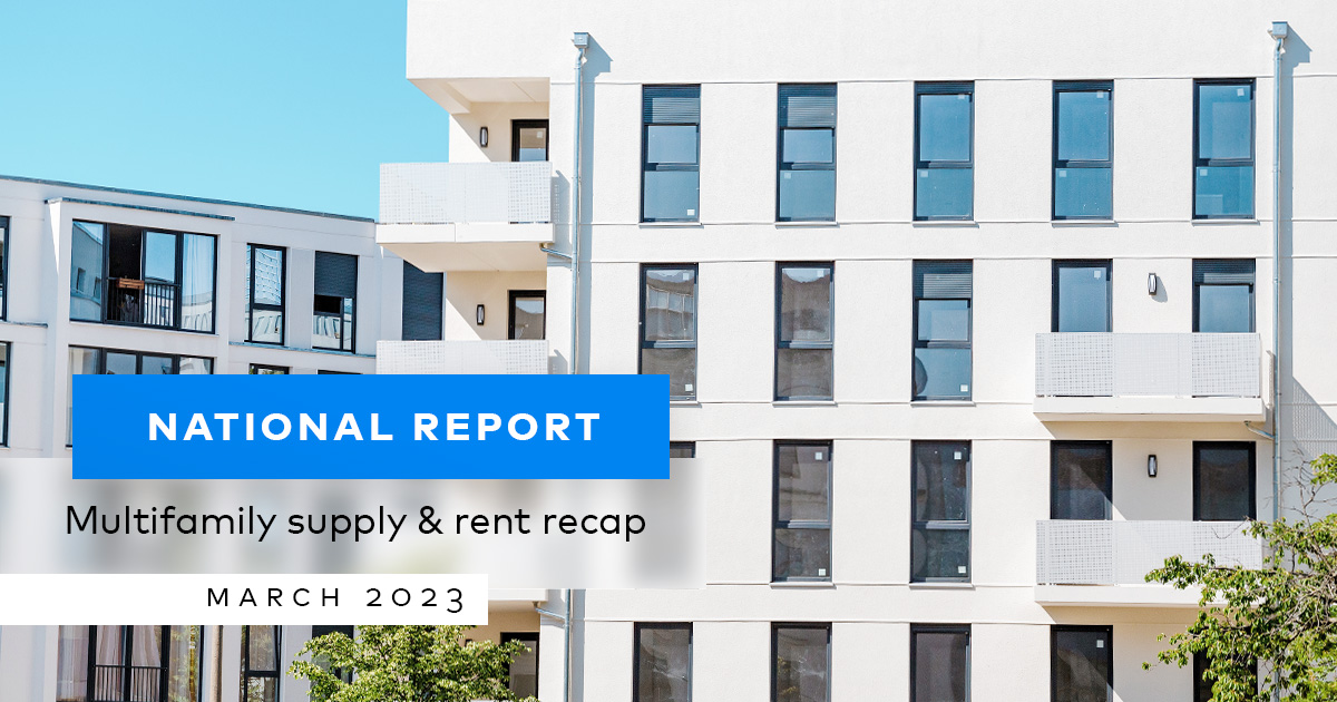 U.S. Multifamily Rents Rise in March, Yardi Matrix Reports - Yardi ...