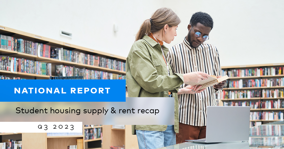 Student Housing on Track for a Solid 2023/24, Yardi Matrix Reports ...