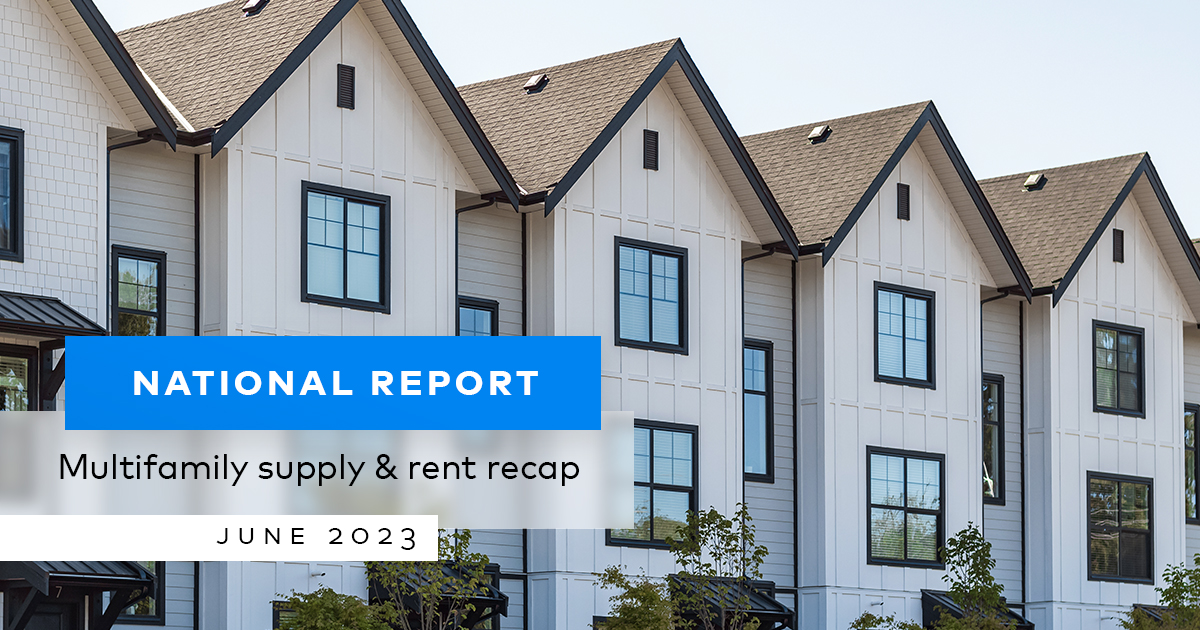 Compared to 2022, Multifamily Rents Continue to Slide, Reports Yardi ...