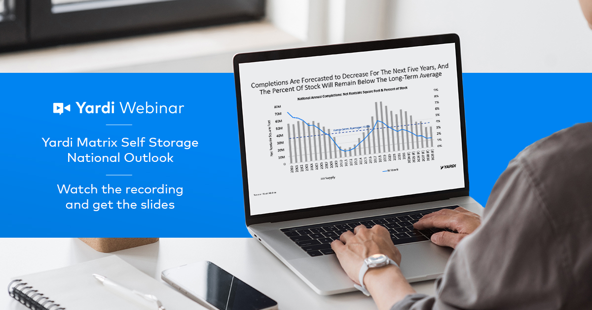 Self Storage May Struggle As Fewer Americans Move - Yardi Matrix Blog